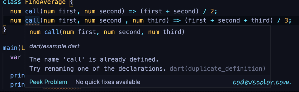 What is a callable class in Dart programming language - CodeVsColor What is a callable class in Dart programming language - CodeVsColor