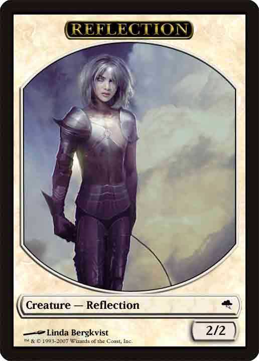 2/2 White Reflection Creature Token | MTG.onl Tokens