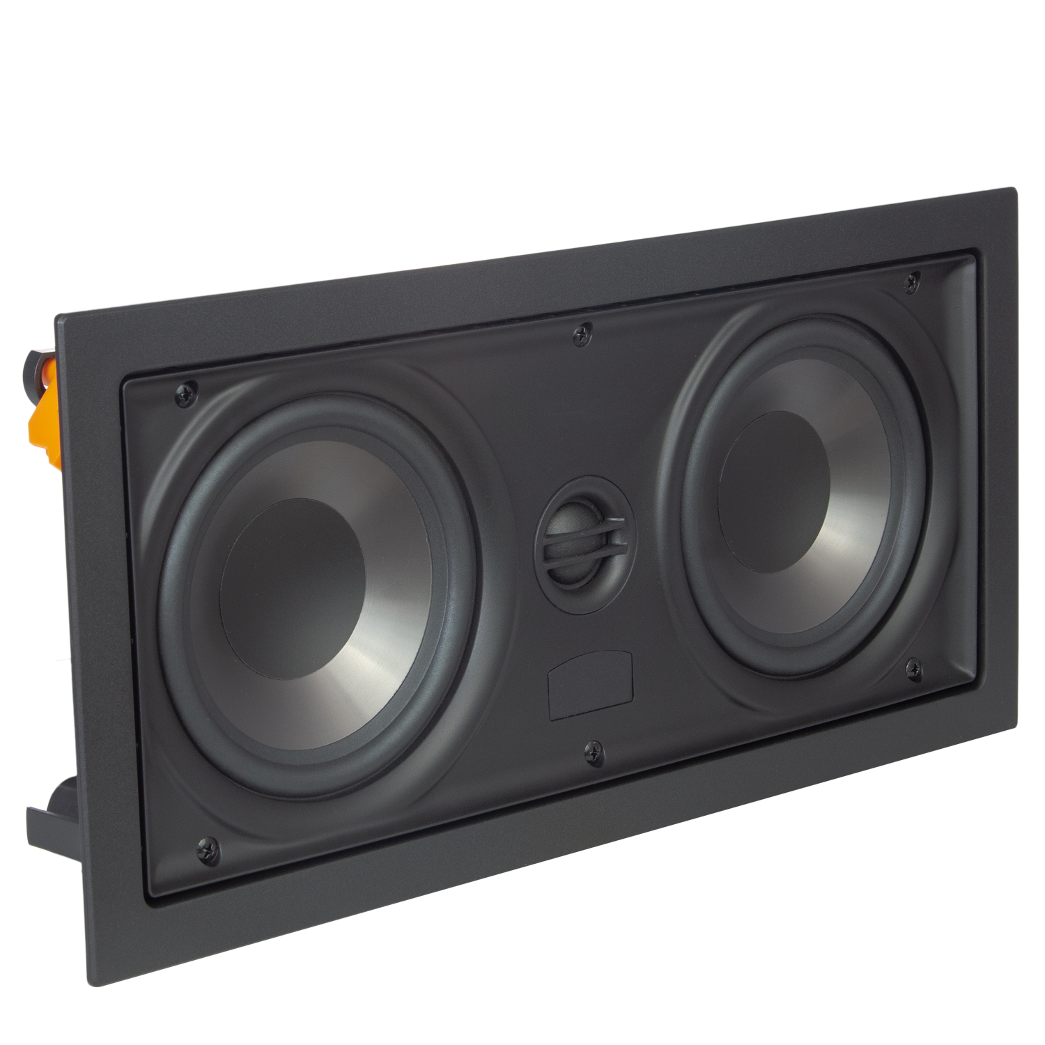 DX-Stage F Series- 2 x 5 1/4 " In-Wall LCR Speaker- Dual IM Poly Cones ...