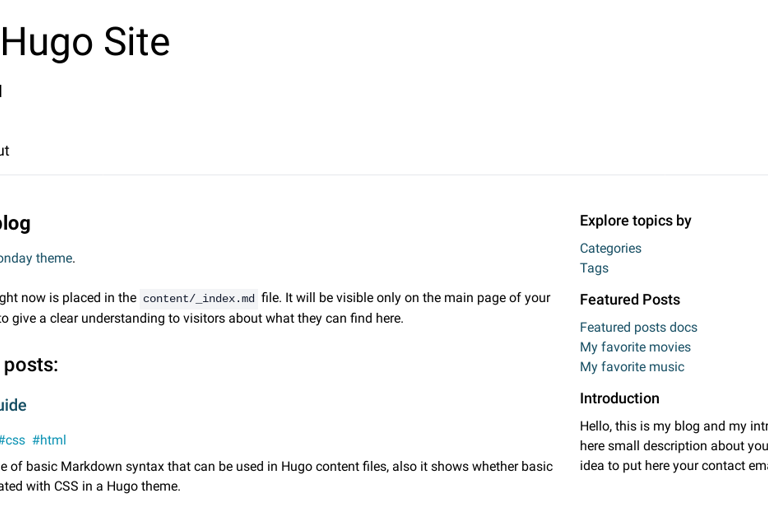 personal | Hugo Themes