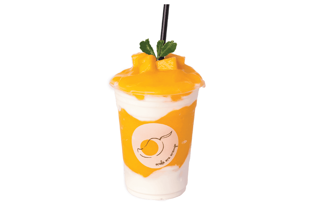 Mango Smoothie with Yogurt