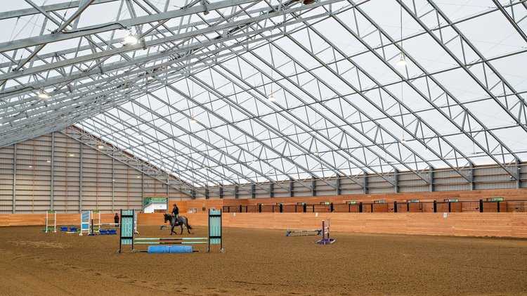 MERVILLE, BC | WeCover Custom Fabric Riding Arenas
