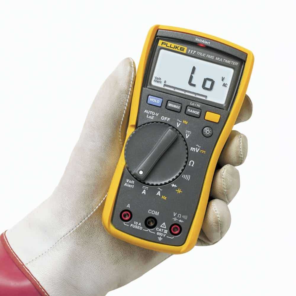 Fluke True RMS Digital Multimeter With Non-Contact Voltage Detector ...