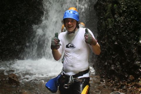 Rappelling Rafting Arenal Volcano Costa Rica