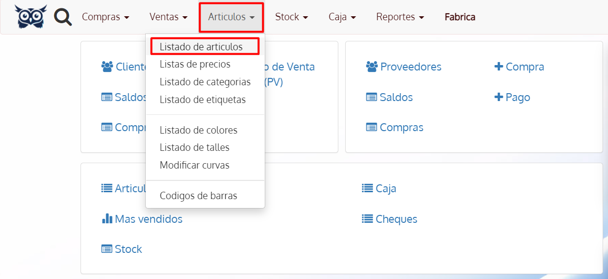Artículos | Ninox Docs