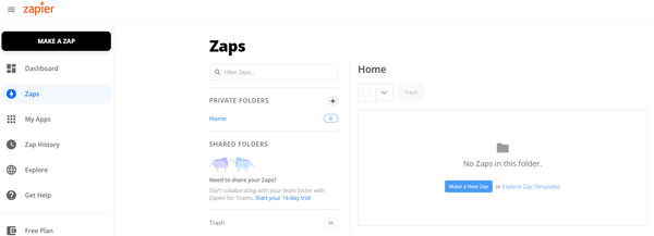 How to create a Zap from scratch - Covve