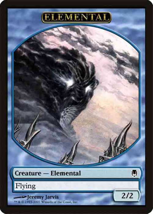 2/2 Blue Elemental Creature Token | MTG.onl Tokens