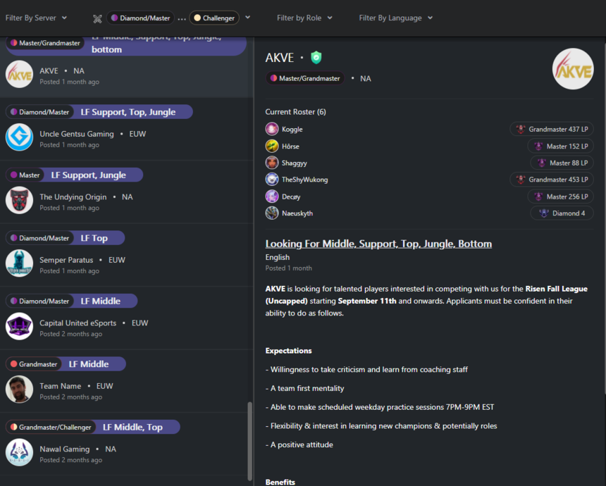 gankster - the competitive gaming platform