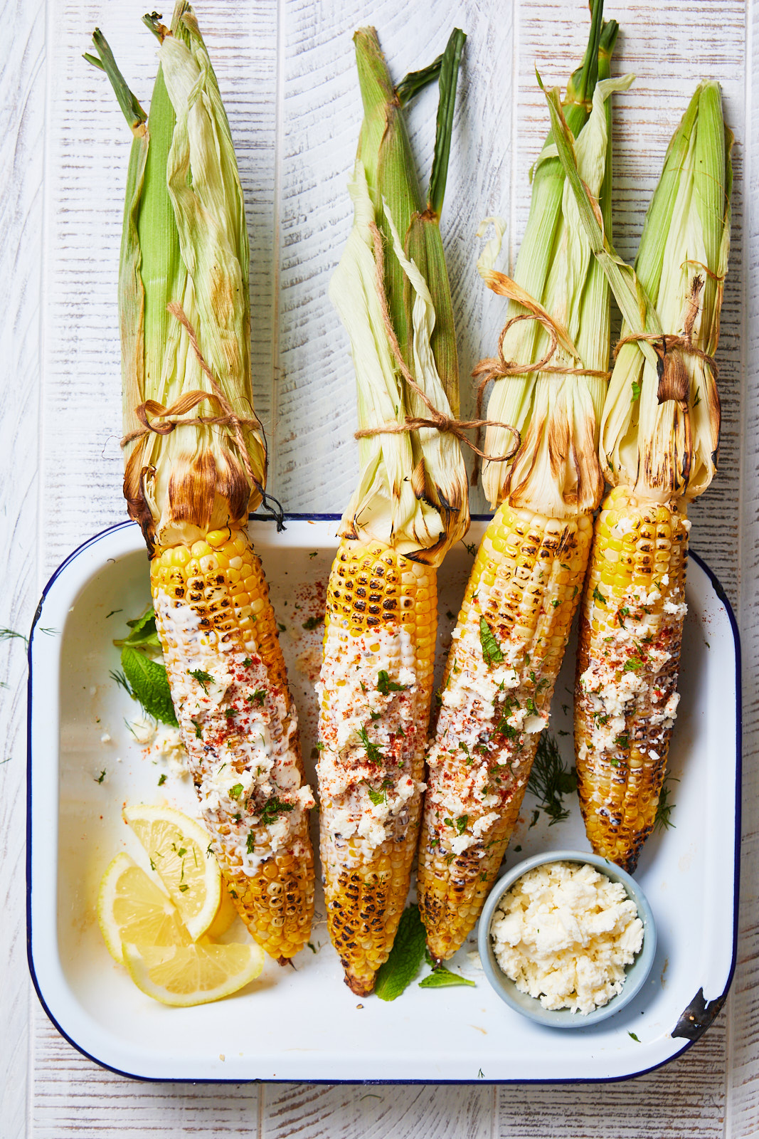 Mexican Street Corn (Elote) Done Greek Style | Olive & Mango