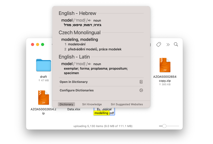 Dictionaries for Mac