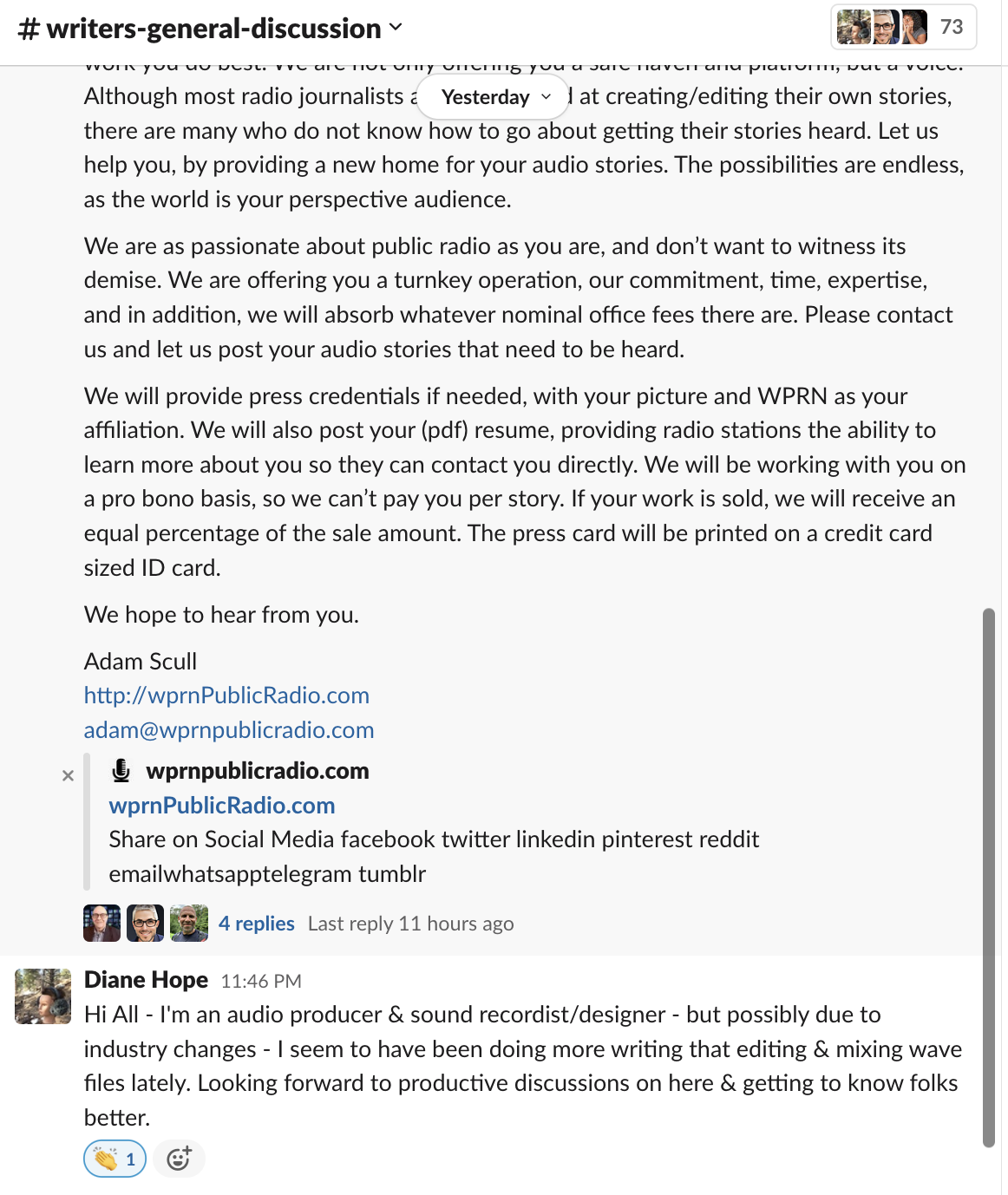 Writers Room Slack | tapesync.pro