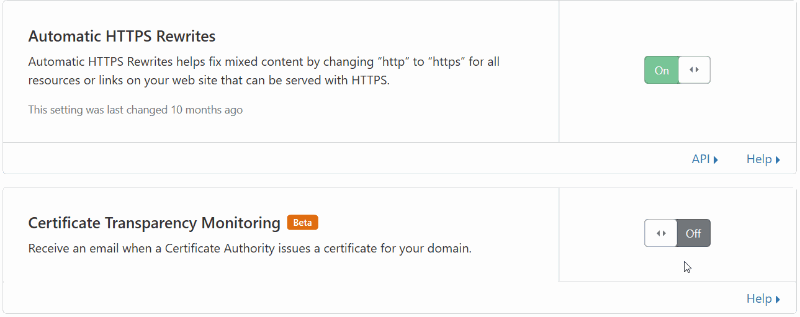 Enabling Certificate Transparency Monitoring for your Cloudflare domains | CirriusTech | Serious ...