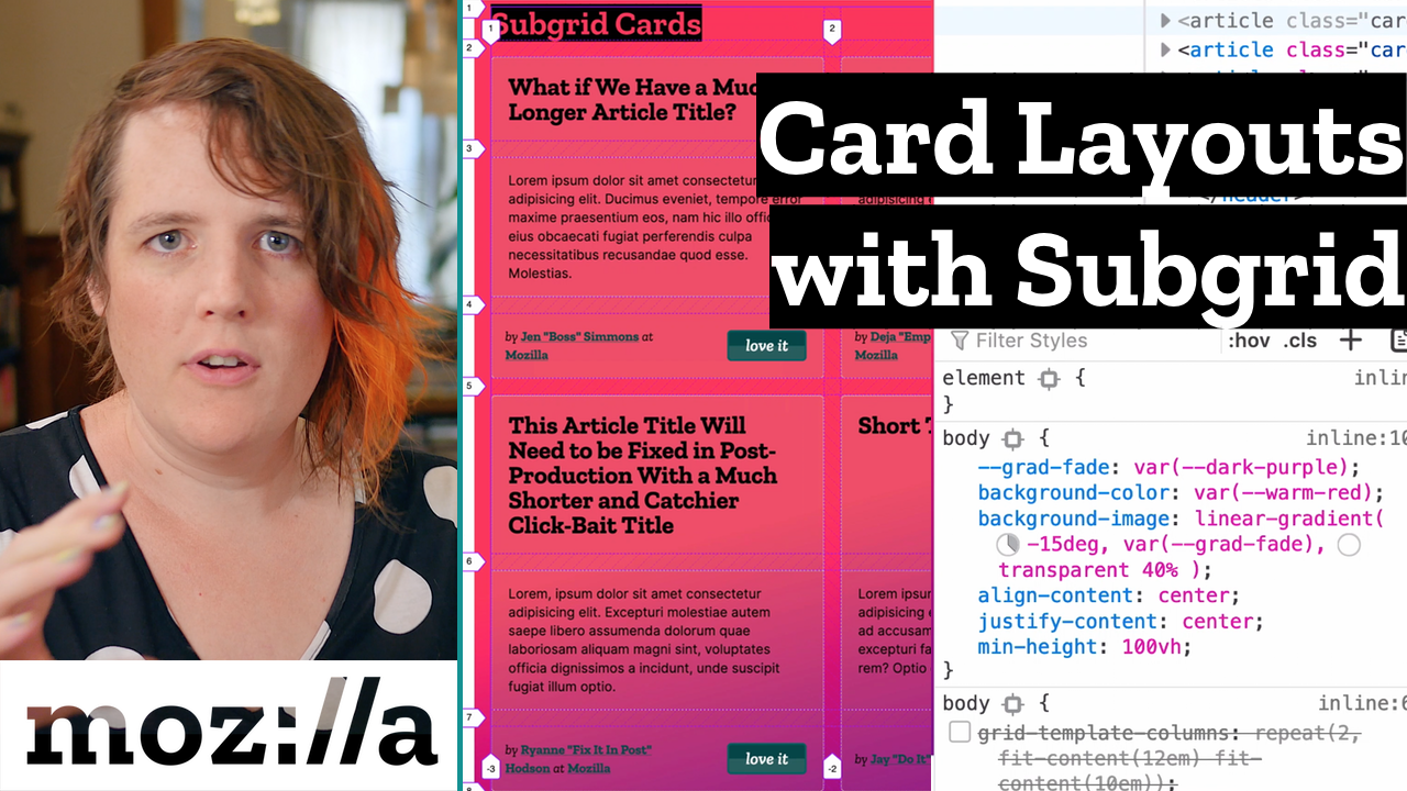 Subgrid for Better Card Layouts | Miriam Eric Suzanne