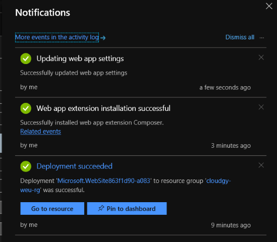 Grav in Azure part 3 - Creating an Azure Web App with code deployed from Git | CirriusTech ...