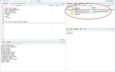 Blogdown tutorial (Part 4) | Thought splinters