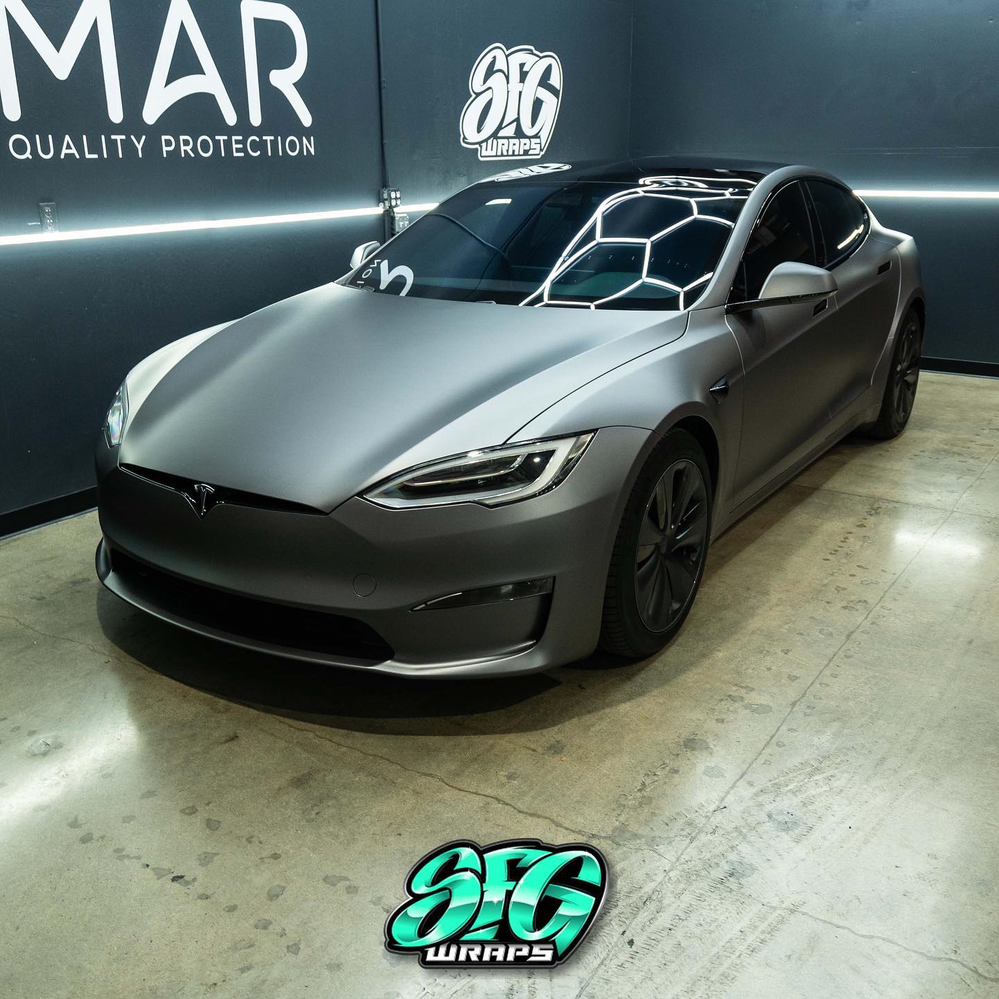 Tesla Car Wraps by SFG Wraps