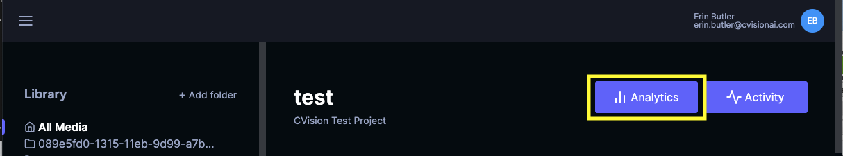 Using Analytics Dashboards | Tator
