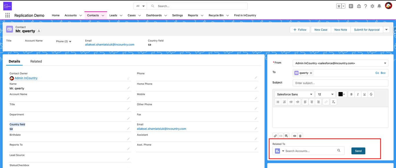 Managing web components - InCountry Docs