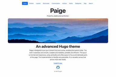 bootstrap | Hugo Themes