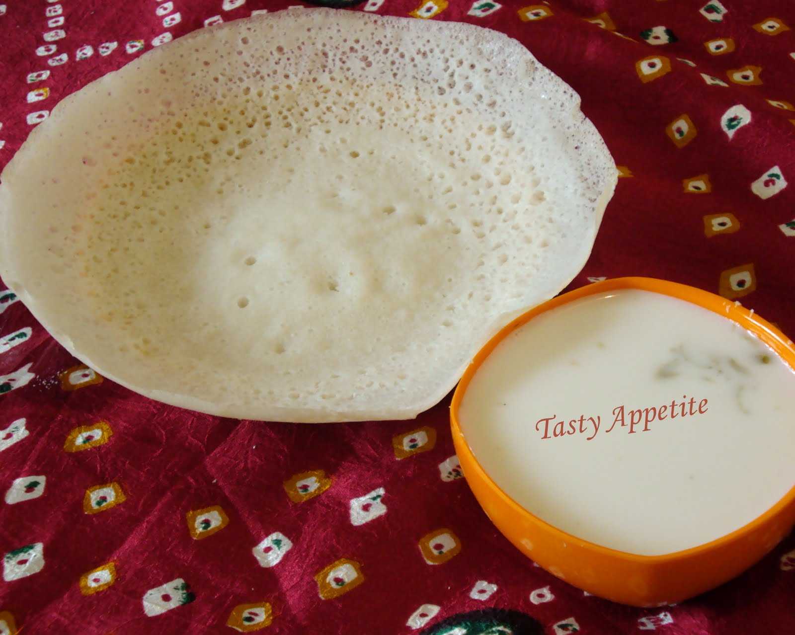 Appam | Soft Appam | Tasty Appetite