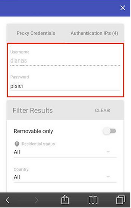 Android - How to setup SOCKS5 proxies