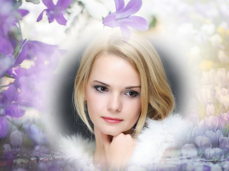 Best wedding cards photo Frame: create unique photo with flower ...