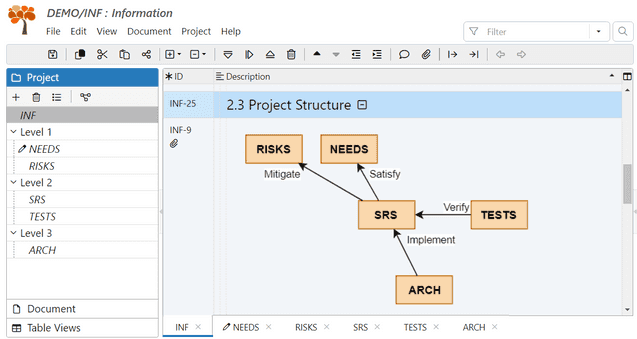 ReqView 2.17 — Reuse Table Views | ReqView