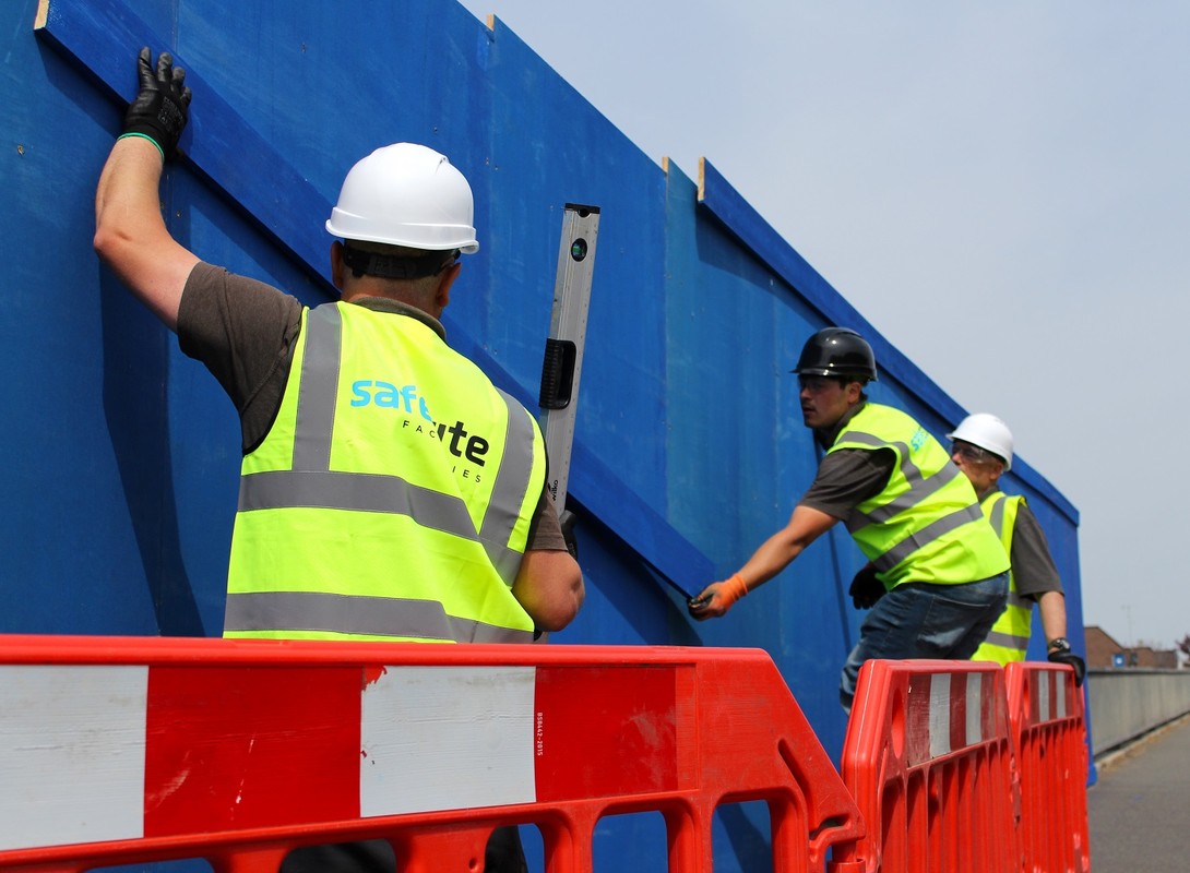 Construction Site Hoarding in Essex - Full Supply & Install Service