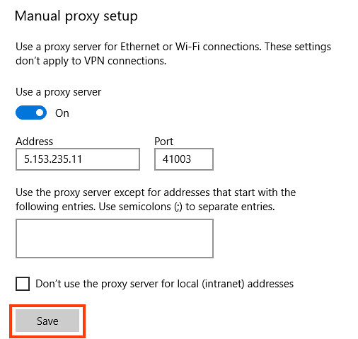 How to set up SOCKS5 proxies in browsers