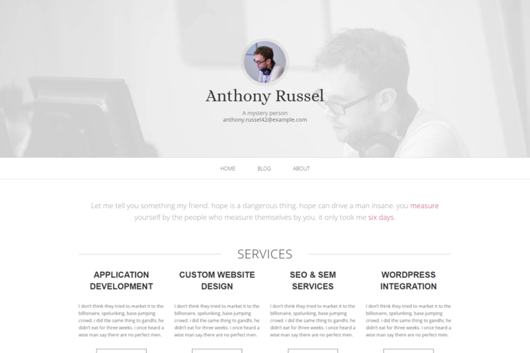 portfolio | Hugo Themes