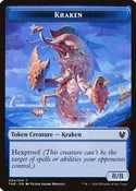 8/8 Blue Kraken Creature Token | MTG.onl Tokens