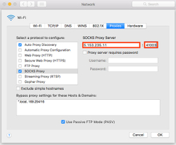 How to set up SOCKS5 proxies in browsers