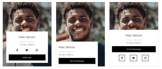 Angular Bootstrap Card Component