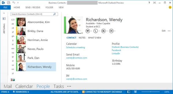 How To Export Your Contacts From Outlook.com (Hotmail) - Covve