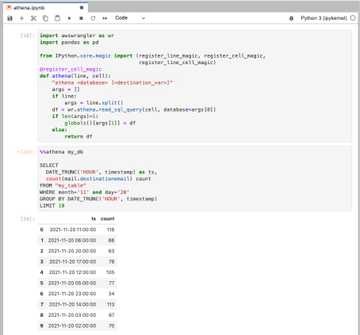 Query Athena using Jupyter | jcbaey.com