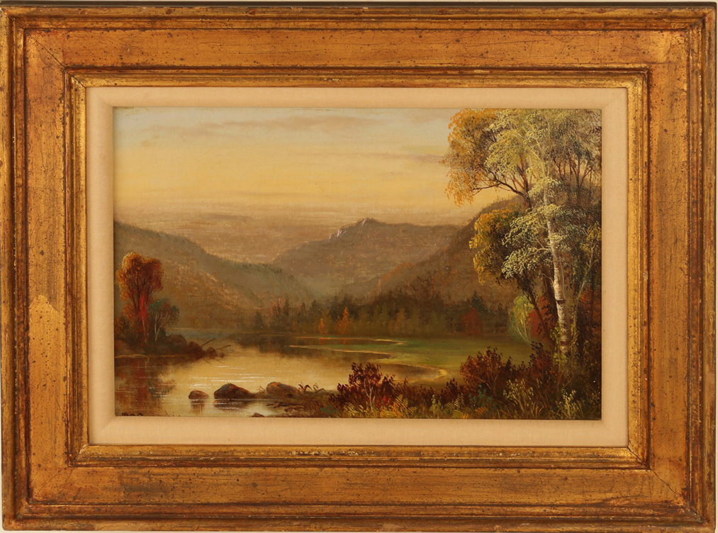 Daniel Charles Grose- White Mountains – Island Pond Painting