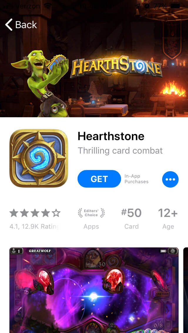 Gummicube Blog - $Hearthstone App Store Spotlight - Gummicube