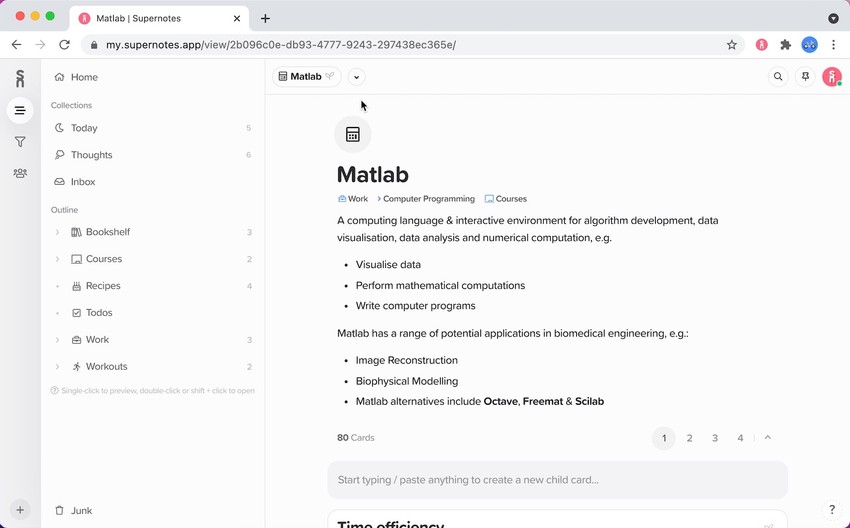 Generate a printable PDF from Markdown | Supernotes
