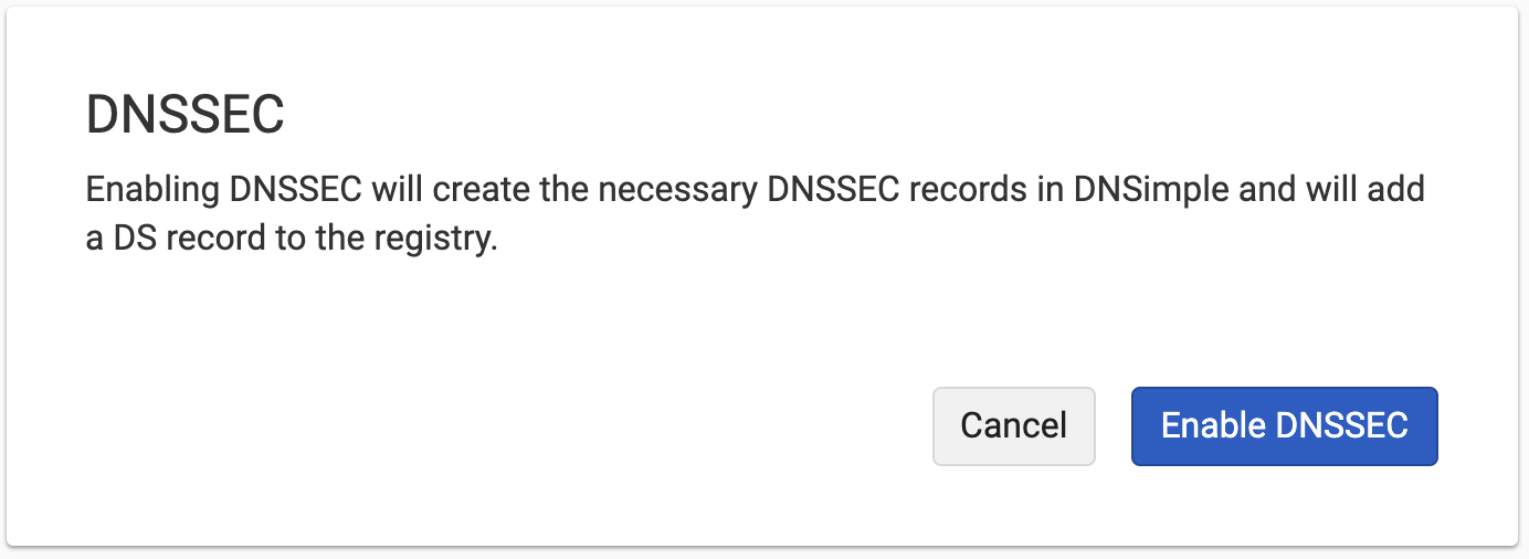 DNSSEC - DNSimple Help