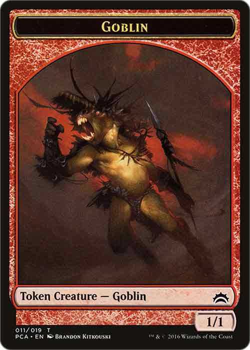 1/1 Red Goblin Creature Token | MTG.onl Tokens