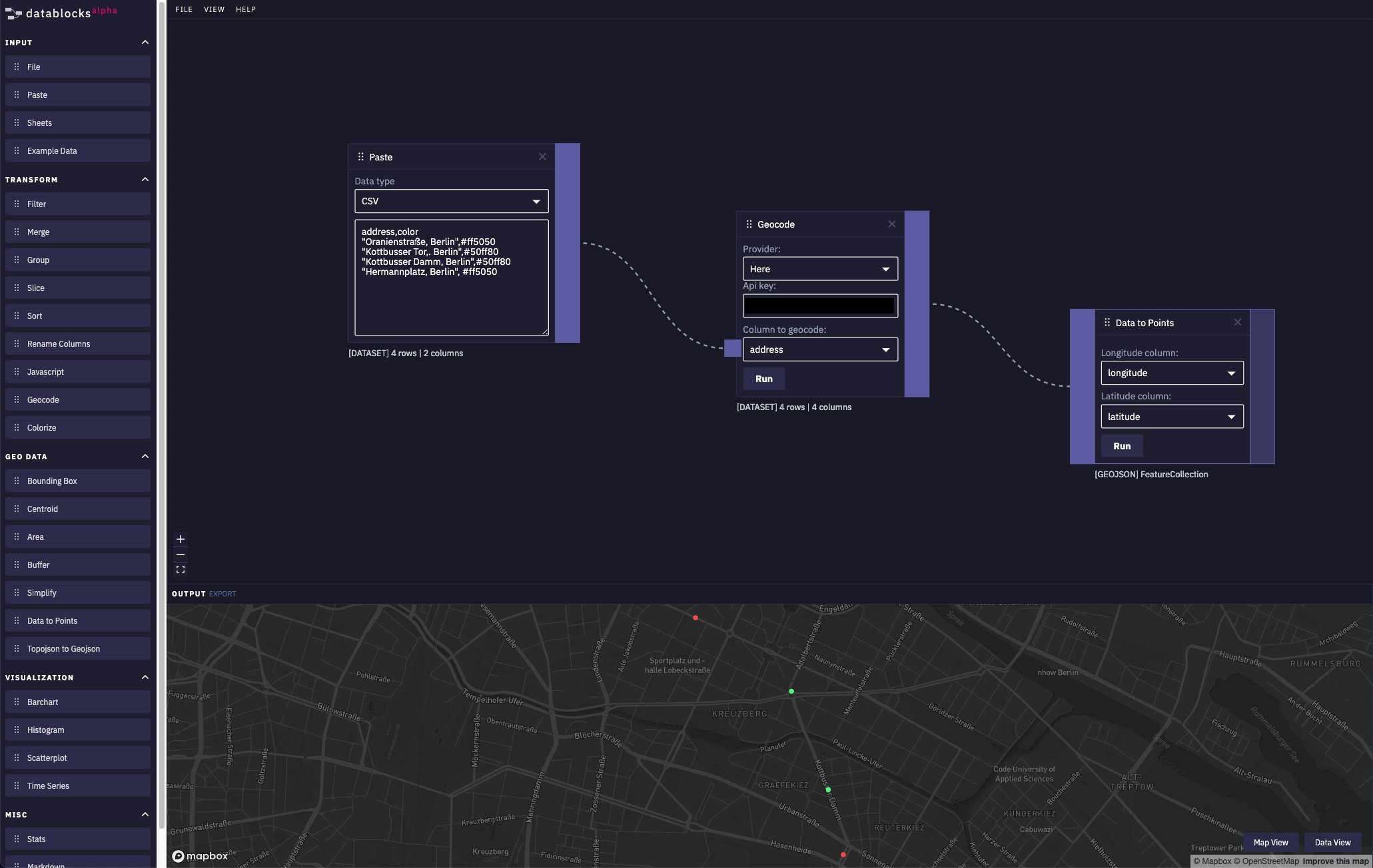 datablocks - A Node Based Editor for Working with Data - webkid blog
