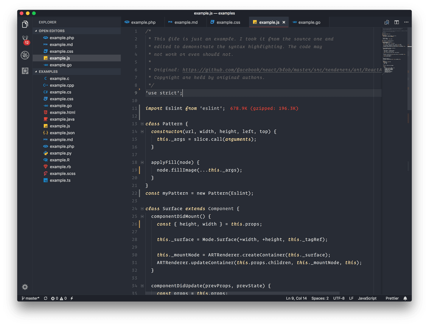 Beautiful UI 1.2 for VSCode with minimal themes | Swas.io