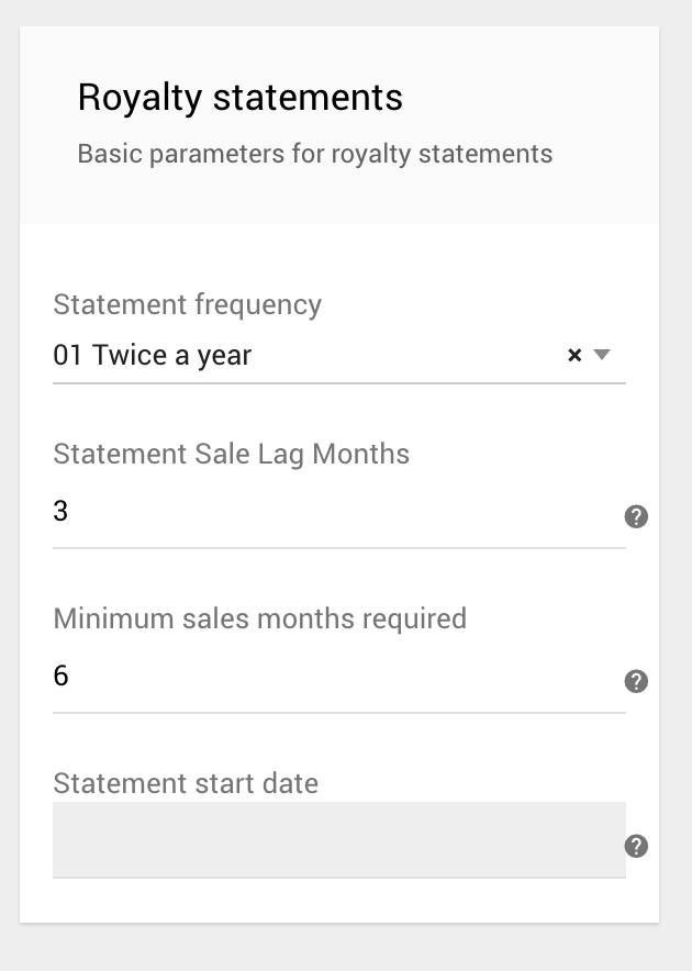 Prepare a work for royalties | Consonance