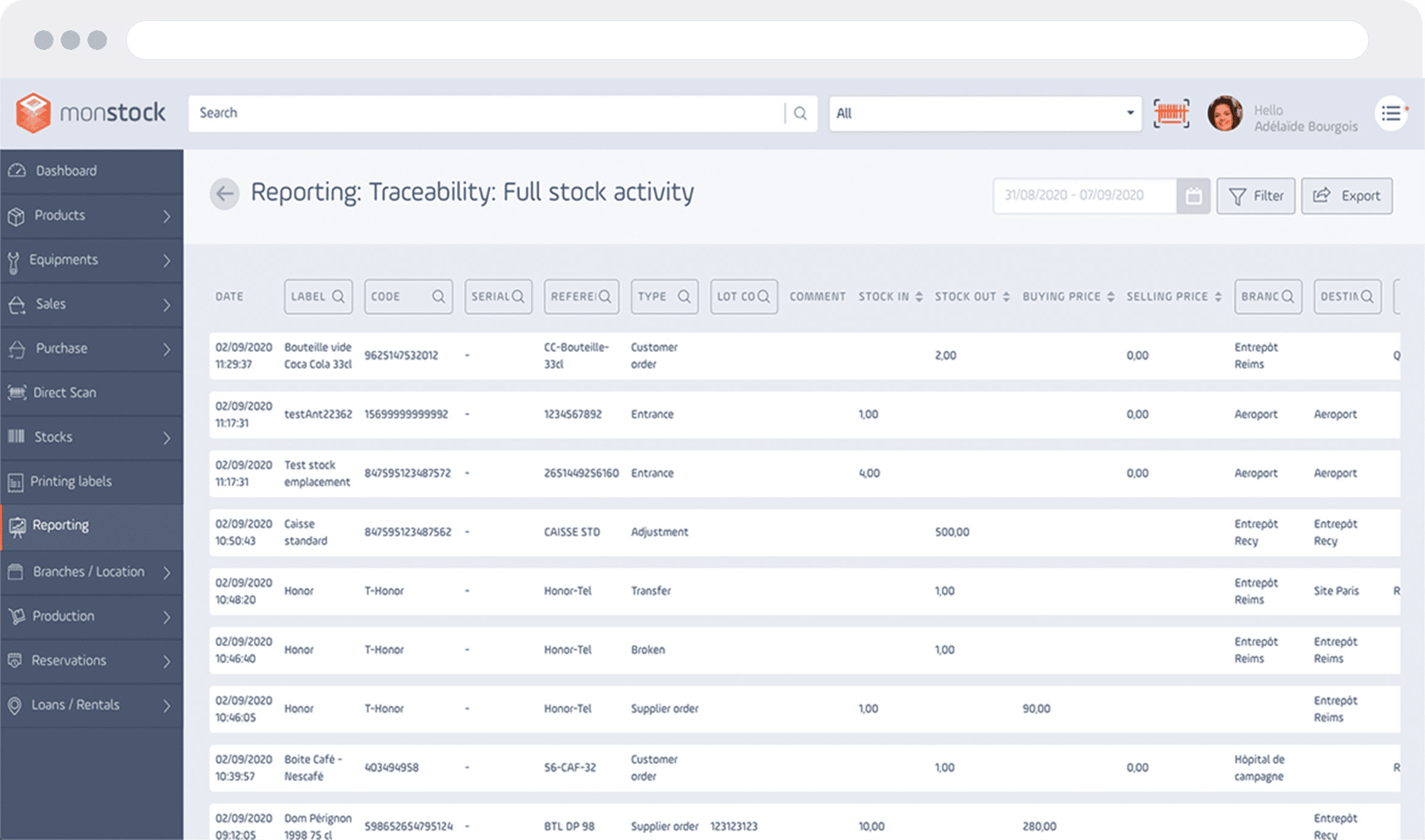 Inventory and flow management software, mobile and cloud solution ...