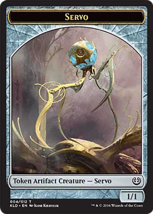 1/1 Colorless Servo Artifact Creature Token | MTG.onl Tokens