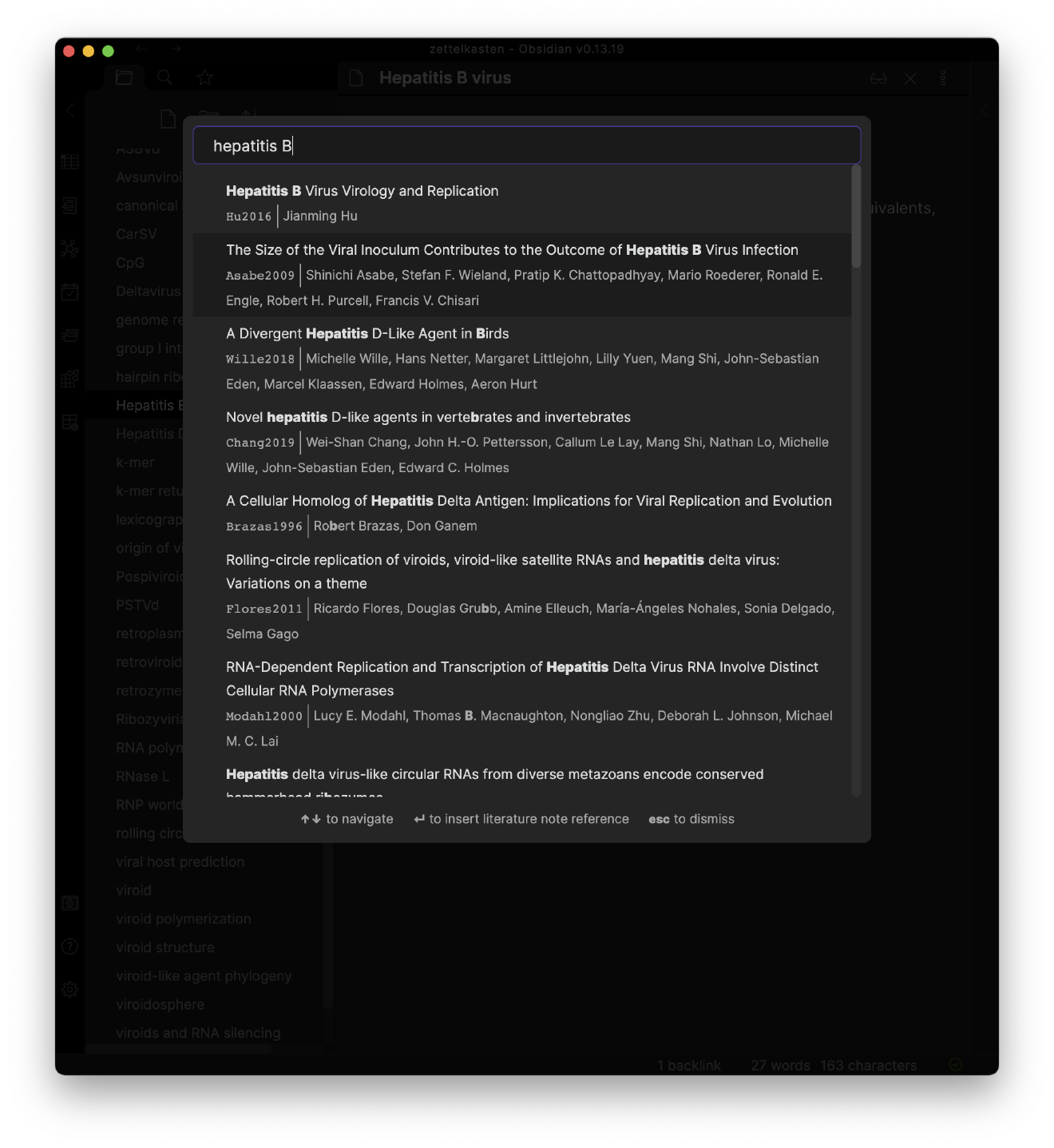 Obsidian is (almost) a Typora killer · Benjamin D. Lee