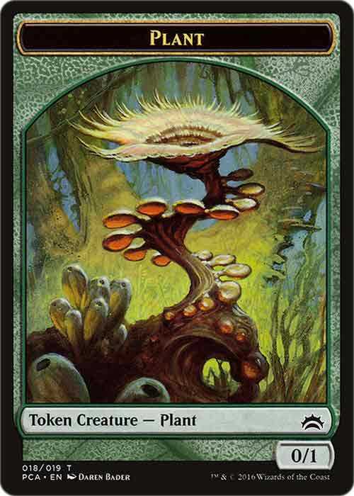 0/1 Green Plant Creature Token | MTG.onl Tokens