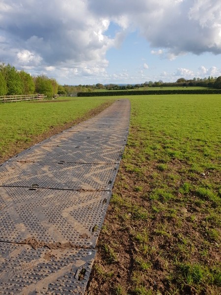 SafeMat Ground Protection - Chichester - SafeSite Facilities