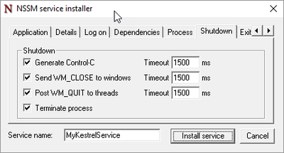 Hosting a .NET Core 2 Kestrel Server in a Windows Service | no dogma blog