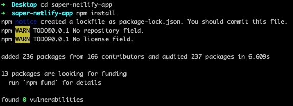 Cómo desplegar una aplicación Sapper en Netlify